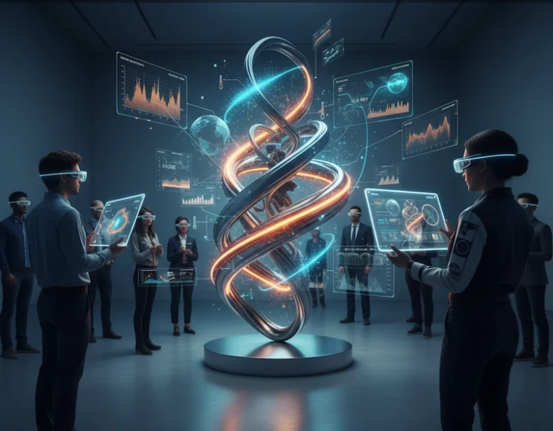 Data-sculpture: artists who materialize information