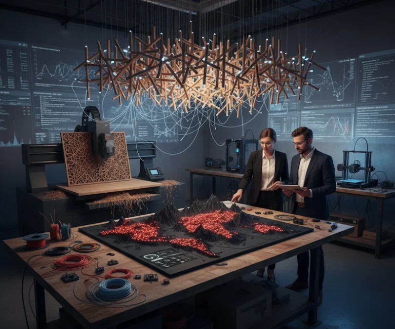 Data-sculpture: artists who materialize information