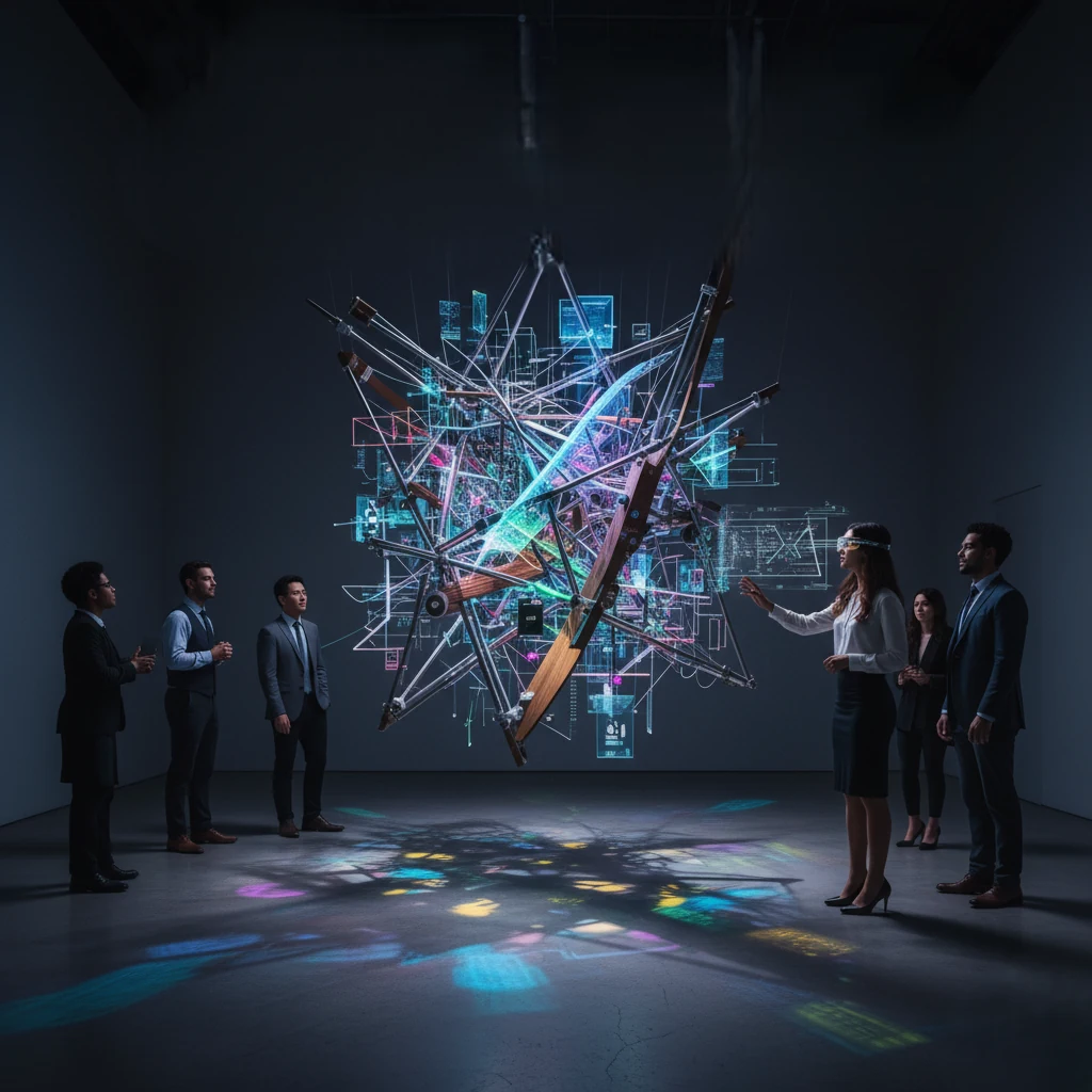 Data-sculpture: artists who materialize information